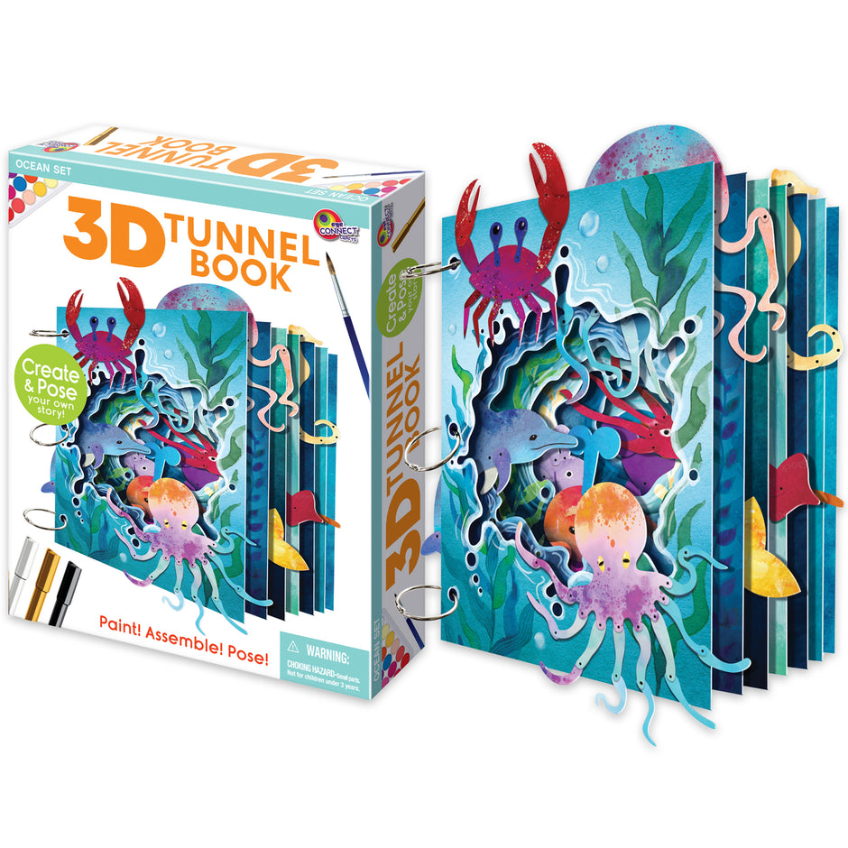 Deluxe (Large) 3D Tunnel Books – EyeConnect Crafts