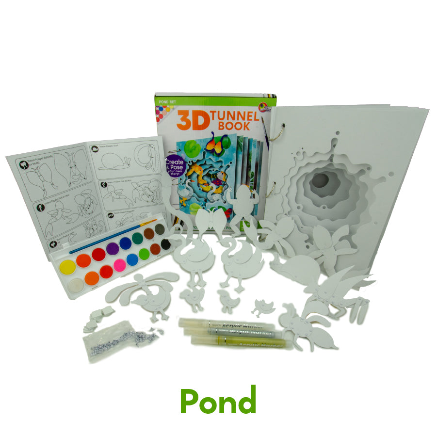 EyeConnect Crafts, 1-of-a-kind make your own 3D Tunnel Books!