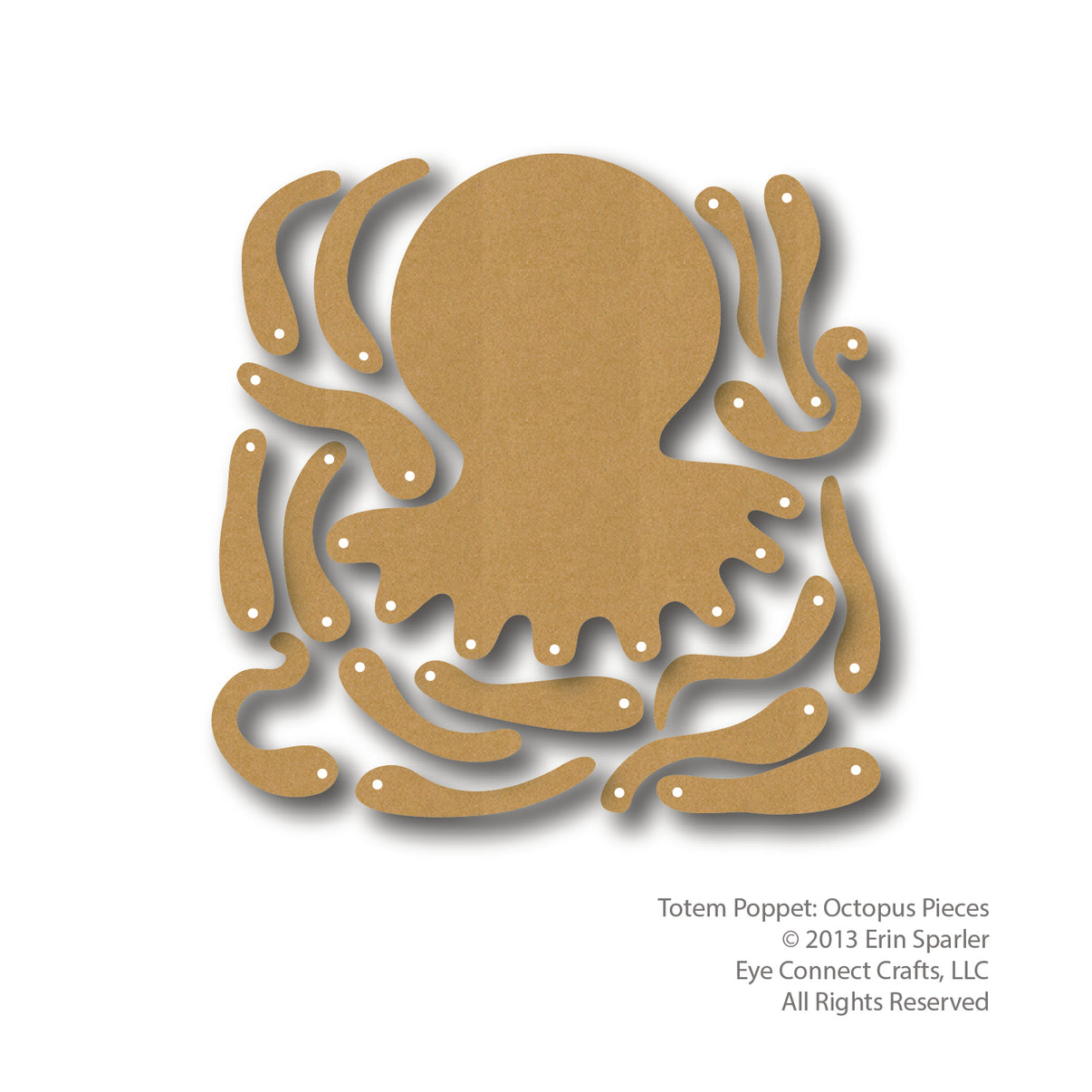 Totem Poppet Octopus – EyeConnect Crafts